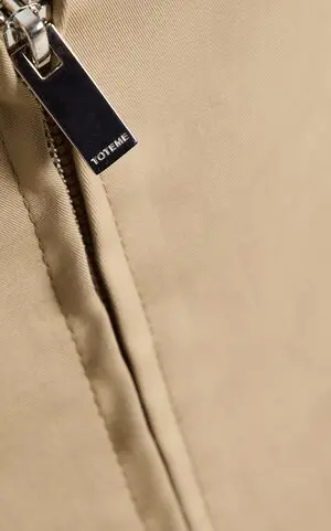 TOTEME Zipped Country Cotton Jacket