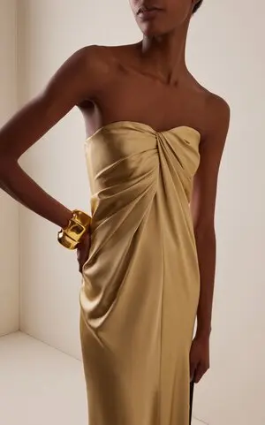 Tove Zenaida Silk Maxi Dress