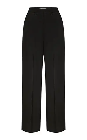 DI STAVNITSER Nera Wool-blend Pants - Black
