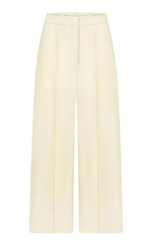 DI STAVNITSER Nera Wool-blend Pants - Ivory
