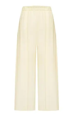 DI STAVNITSER Nera Wool-blend Pants - Ivory
