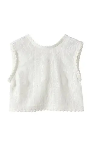 THE GARMENT Venice Cotton-blend Lace Top - Ivory