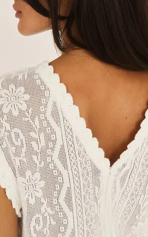 THE GARMENT Venice Cotton-blend Lace Top
