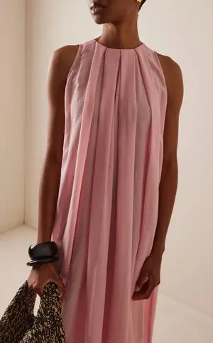 MARRAKSHI LIFE Tiered Cotton Maxi Dress