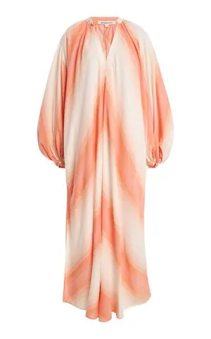 MARRAKSHI LIFE Exclusive Tourig Cotton Maxi Dress - Orange