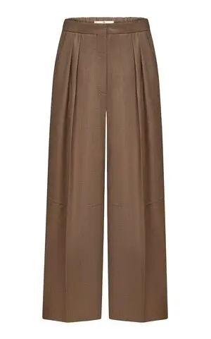 DI STAVNITSER Rena Wool Pants - Brown