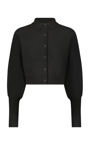 Lela Rose Cropped Dolman Cardigan