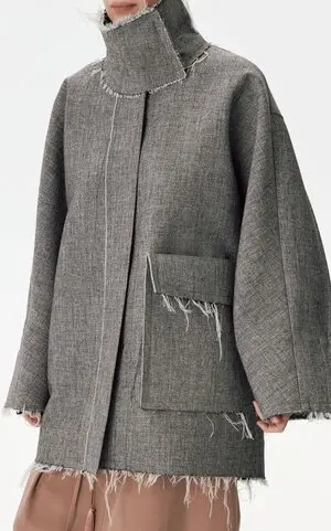 DI STAVNITSER Seul Wool-blend Bomber