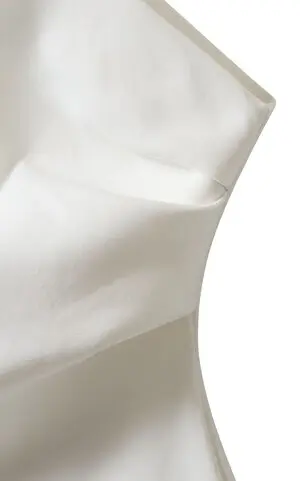 THE GARMENT Glam Cotton-blend Asymmetric Tee