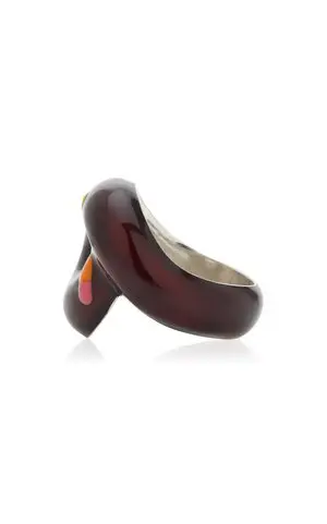 Bea Bongiasca Exclusive Pill Tarallo Sterling Silver Enamel Ring