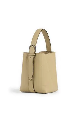 TOTEME Petite Belted Leather Tote