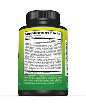 SUNERGETIC Superfood Tablets With Fruits