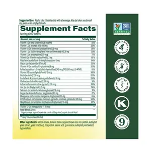 MEGAFOOD Advanced Multivitamin For 40+ With Choline