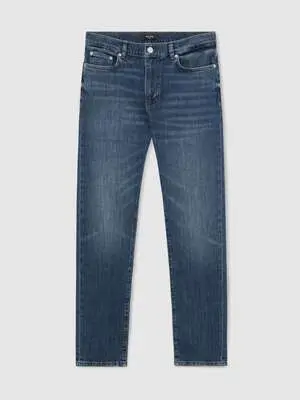 REISS Floyd Comfort-stretch Slim-fit Jeans - Blue Wash