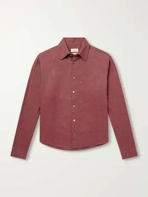 SECOND / LAYER Brushed Cotton Shirt