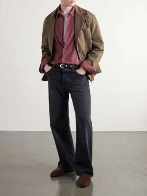 SECOND / LAYER Brushed Cotton Shirt