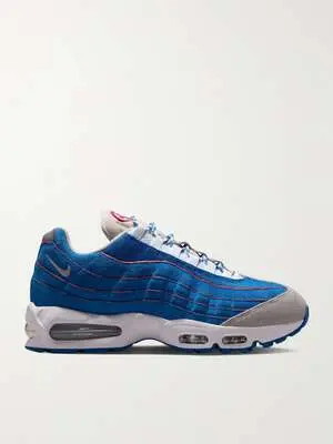 Nike Lawsons Air Max 95 Suede-trimmed Mesh Sneakers