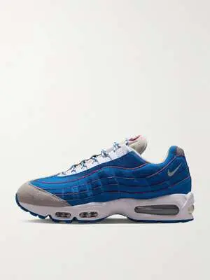 Nike Lawsons Air Max 95 Suede-trimmed Mesh Sneakers