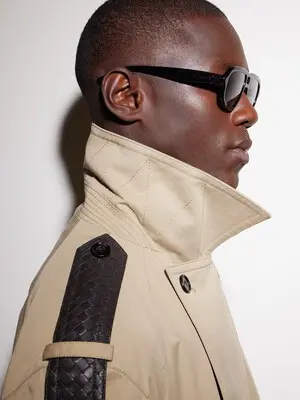 Bottega Veneta Sophia Ribbon Aviator-style Acetate Sunglasses