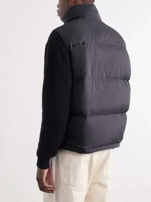 Stone Island Matt Quilted Ripstop Down Gilet - Black