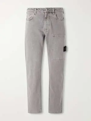 Stone Island Straight-leg Jeans - Gray