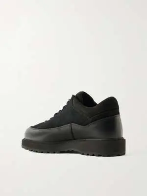 Diemme Cornaro Gala Leather-trimmed Suede Hiking Boots