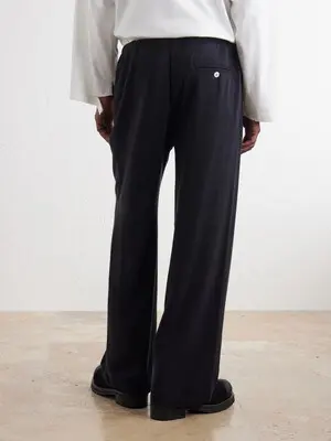 SECOND / LAYER Straight-leg Drawstring Lyocell-twill Trousers