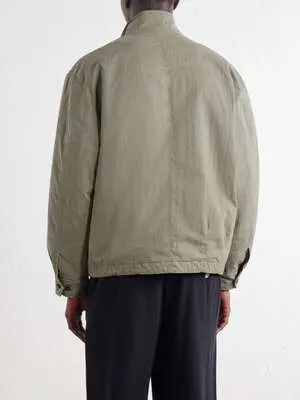SECOND / LAYER Vet Cotton-blend Ripstop Jacket