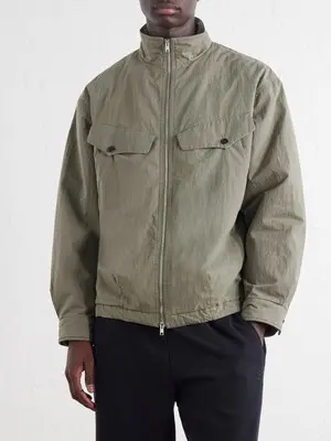 SECOND / LAYER Vet Cotton-blend Ripstop Jacket