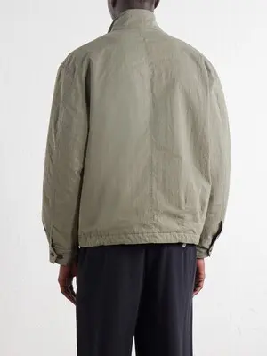 SECOND / LAYER Vet Cotton-blend Ripstop Jacket