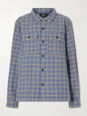 Ralph Lauren Matlock Camp Checked Cotton-twill Shirt