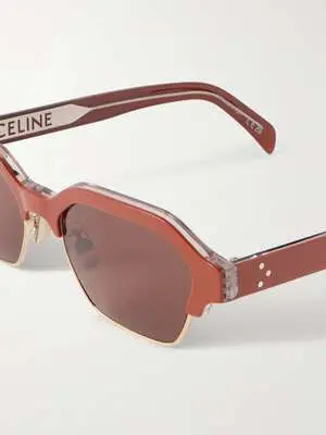 Celine Square-frame Acetate Sunglasses