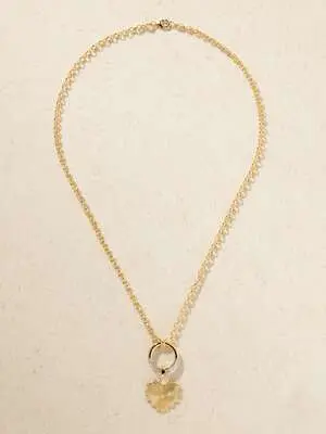 FOUNDRAE True Love 18-karat Diamond Pendant Necklace