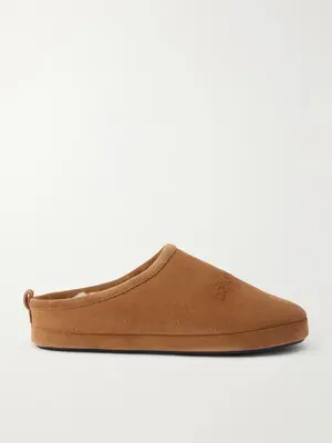 Balenciaga Alaska Suede Slippers