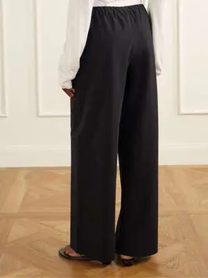 LA LIGNE Colby Cotton-poplin Wide-leg Pants