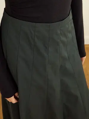 Proenza Schouler White Label Heidi Stretch Cotton-blend Midi Skirt