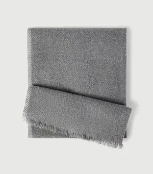 Brunello Cucinelli Cashmere Twill Weave Scarf