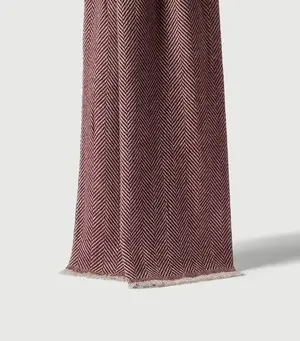 Brunello Cucinelli Cashmere Chevron Scarf