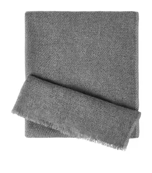 Brunello Cucinelli Cashmere Scarf - Grey