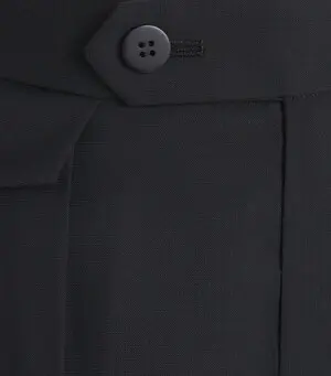 Issey Miyake Wool-blend Honest Ensemble Trousers