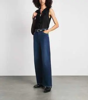 Paige Anessa Wide-leg Jeans