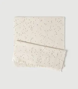 Brunello Cucinelli Cashmere-silk Embellished Scarf