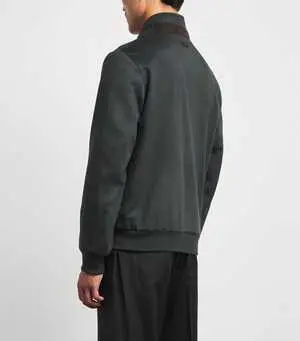 MAURIZIO BALDASSARI Cashmere Bomber Jacket