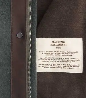 MAURIZIO BALDASSARI Cashmere Bomber Jacket