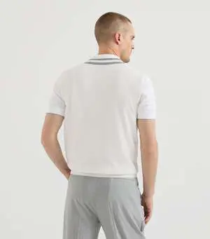 Brunello Cucinelli Cotton Crest Sweater Vest