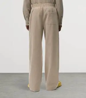 Loewe Wool-cotton Drawstring Trousers