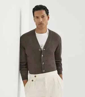 Brunello Cucinelli Cashmere V-neck Cardigan