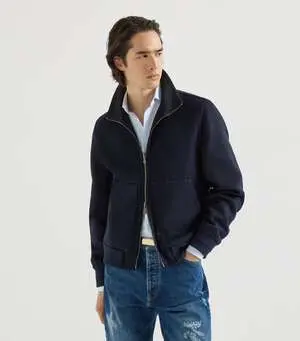 Brunello Cucinelli Cashmere Reversible Check Jacket