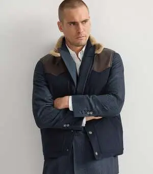 Brunello Cucinelli Wool Shearling-trim Gilet