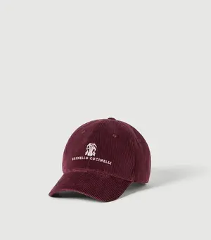 Brunello Cucinelli Cotton-cashmere-blend Corduroy Cap